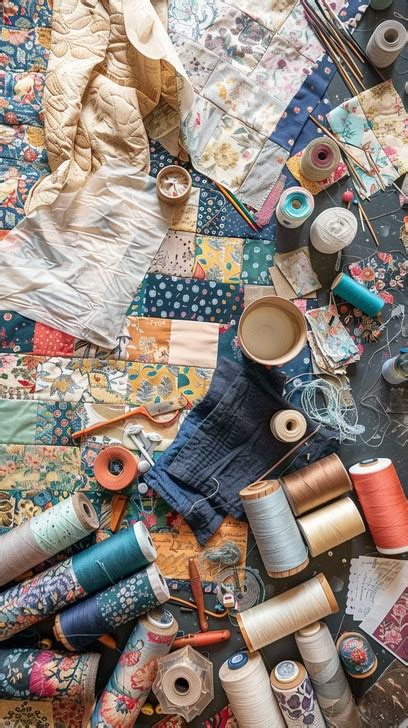 Free Sewing Project Chaos Image Sewing Thread Fabric Download At