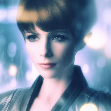 Photograph Of Rachel From Blade Runner Rdalle2