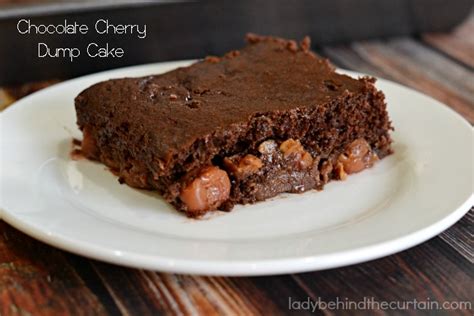 Chocolate Cherry Dump Cake