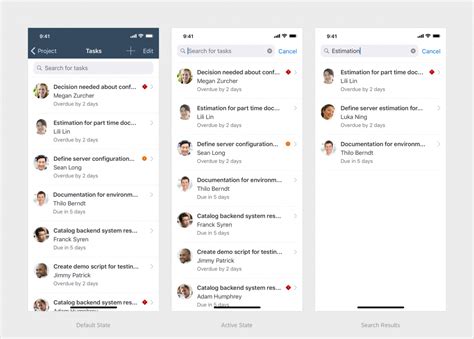 Search Bar SAP Fiori For IOS Design Guidelines
