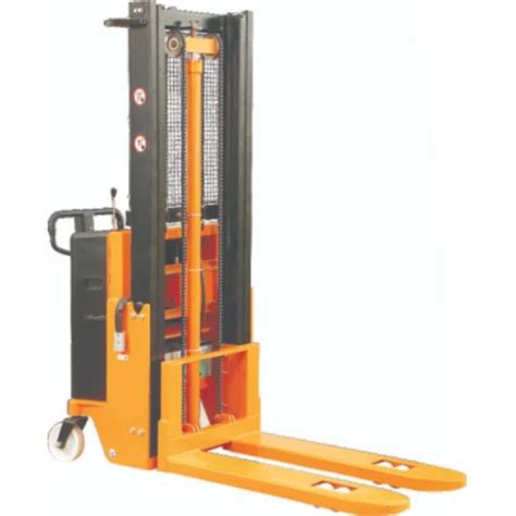 Semi Electric Stacker Different Sizes Yellow And Black Color