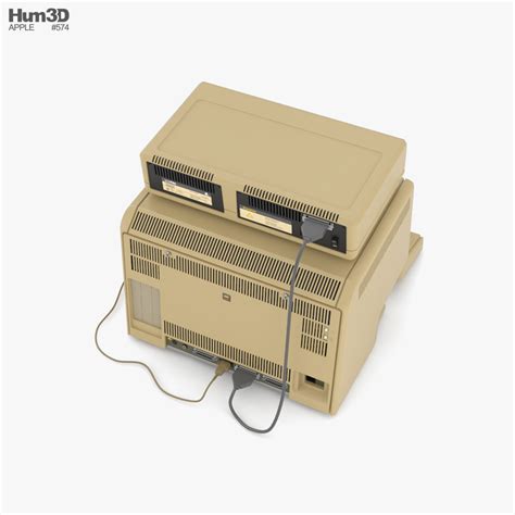 Apple Lisa Computer 3d Model Download Desktop Computer On