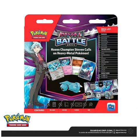 Pokémon Tcg Rival Battle Deck Steven • Español Guaridacorp