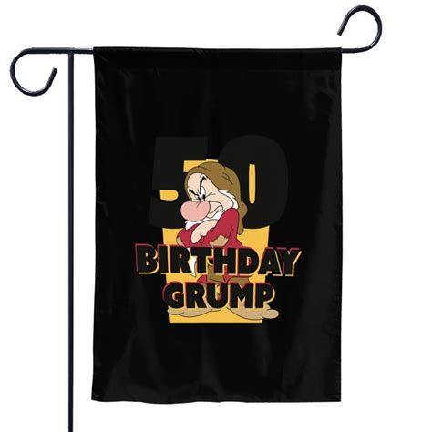 Disney Snow White Grumpy 50th Birthday House Flags Id 22976147 By