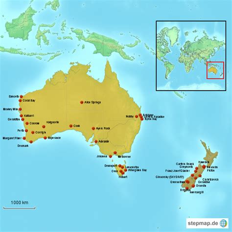 Stepmap Hanna Down Under