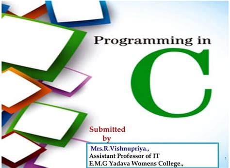 Lecture 5 Structured Programming Language Ppt