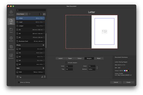 Document Setup Margins Lock Icon Selected When It Shouldnt Be