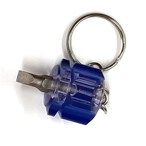 Micro Flathead Screwdriver With Keychain — Fab Fabrics
