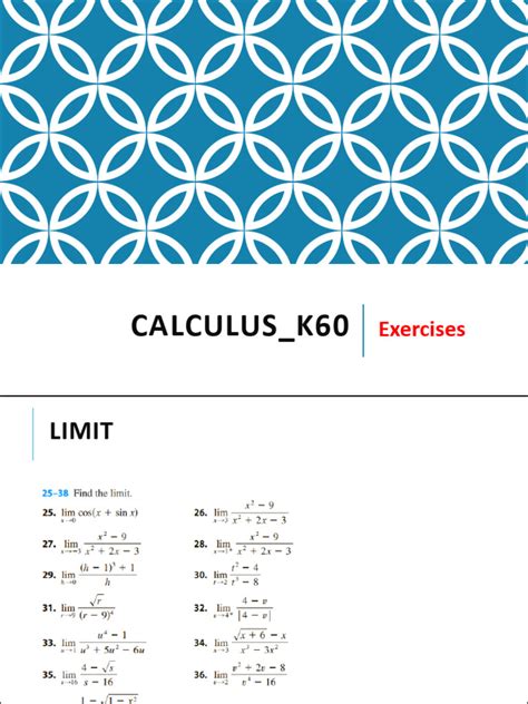 Calculusexercises Pdf