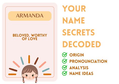 Armanda Girl Name Meaning And Pronunciation