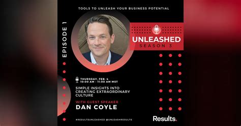E23 Dan Coyle Simple Insights Into Creating Extraordinary Culture Unleashed Elevate Your
