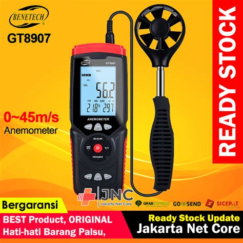 Jual Anemometer Benetech Gt8907 Data Logger Wind Meter Flow Air Tester 8907 Shopee Indonesia