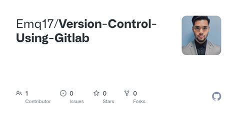 Github Emq17version Control Using Gitlab
