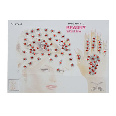 Sexy Sparkles Glitter Shimmer Temporary Tattoo Sticker Body Art Flower