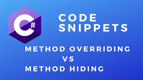 C Method Hiding Vs Overriding Tutorial The Eecs Blog