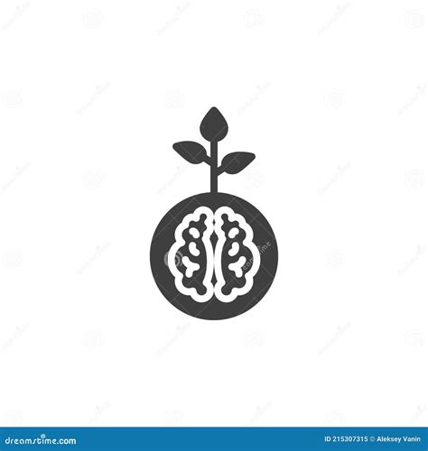 Growth Mindset Vector Icon Stock Vector Illustration Of Symbol 215307315