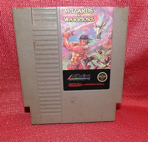 Nintendo Nes 1987 Wizards And Warriors Cartridge Only Tested And