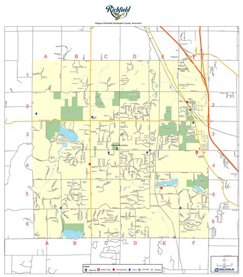 Maps Richfield Wi Official Website Maps Richfield Wi Official Website