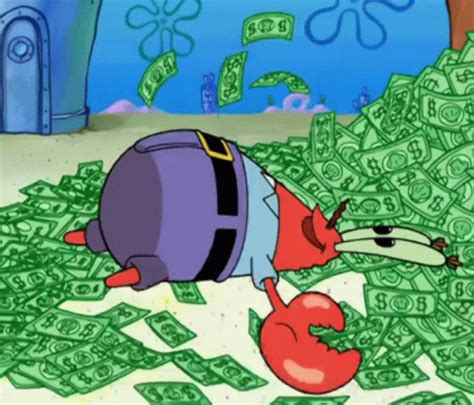 Spongebob Squarepants Mr Krabs Money