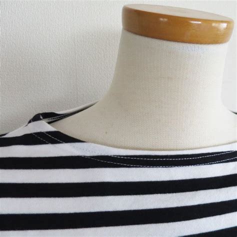 Naru Sale Naru ナル ワイド ボーダー カットソー Tシャツ 81 ロゴ 綿 日本製 655010 通販 7281 ネコポス便