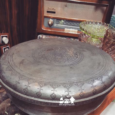 دو عدد طاس کباب مسی قاجاری ،تمام قلم کهنه و بی نظیر ،فوق العاده زیبا و