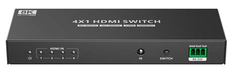 Lenkeng Hdmi Switch 4x1 8k60hz Lkv841 Costas Sarris