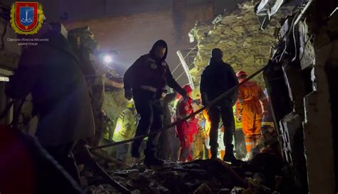 Shelling Of Odesa Russians Attacked Odesa With Shahed Drones A Residential Building Is Hit