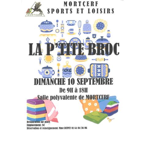 La Ptite Broc Avec Sports Et Loisirs Mortcerf 77163