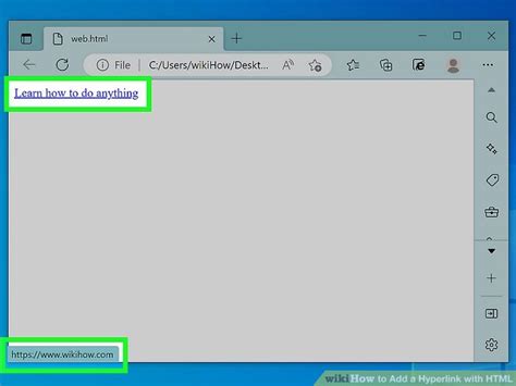 How To Add A Hyperlink With HTML 7 Steps With Pictures