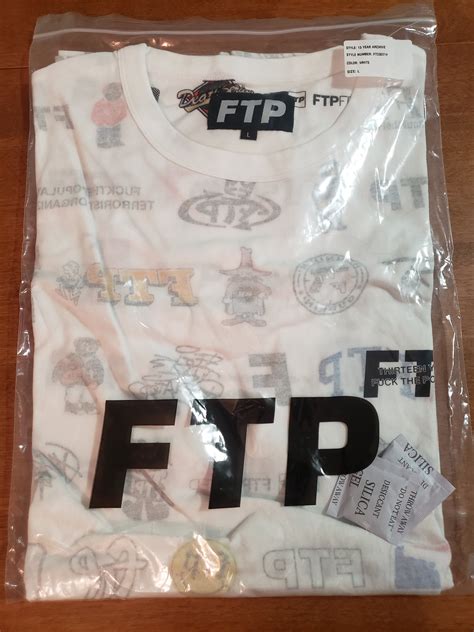 Fuck The Population Ftp 13 Year Anniversary Tee Grailed