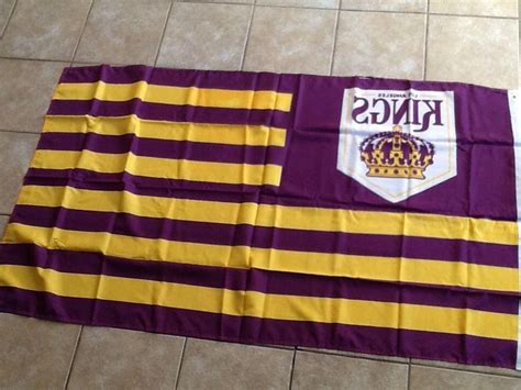 La Kings Los Angeles Usa Flag 3x5 Nhl Gretzky Kopitar Quick Stanley Cup