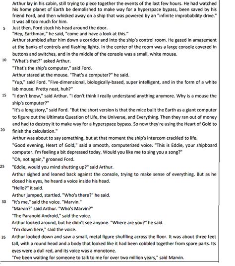 Reading Comprehension Arthur Lay In His Cabin Still Trying To Piece