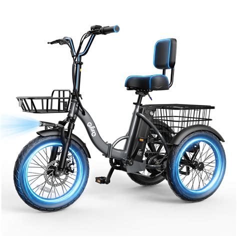Actbest Electric Tricycle For Adults 18x3 0 Fat Tire 3 Wheel