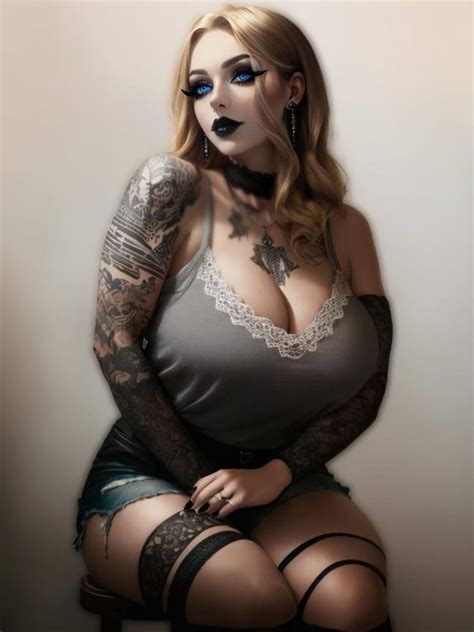 Thick Goth Girl By Commandermika On Deviantart