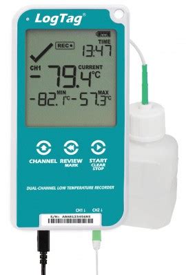 LogTag UTREL30 16 Vaccine Kit With External Probe 130 To 104F Dual Channel