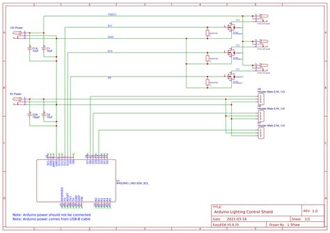 Arduinoshieldlightingcontrol Easyeda Open Source Hardware Lab