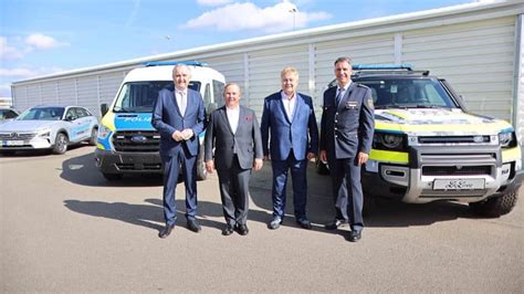 Die Mosolf Group Präsentiert Dem Land Sachsen Neueste Einsatztechnik Für Innere Sicherheit