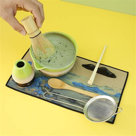 Matcha Whisk Set 8 Pcs Matcha Set Inclded Ceramic Matcha