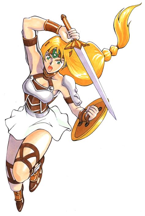 Sophitia Alexandra Bandai Namco Namco Soul Calibur Concept Art Highres Official Art 1990s