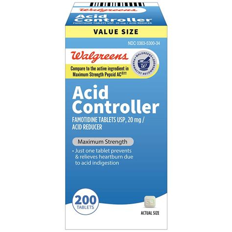 Walgreens Acid Reducer Walgreens