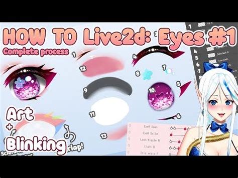(260) 【HOW TO: Live2d】Eyes Tutorial #1 - Layer division + Blinking - YoshinoArt - YouTube ...