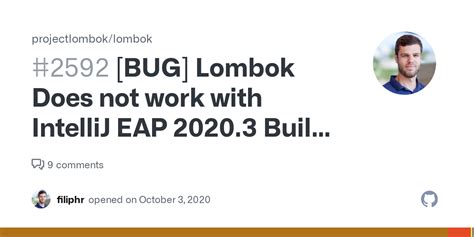 Bug Lombok Does Not Work With Intellij Eap 20203 Build 203420326