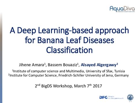 Pdf A Deep Learning Based Approach For Banana Leaf Diseases Classification