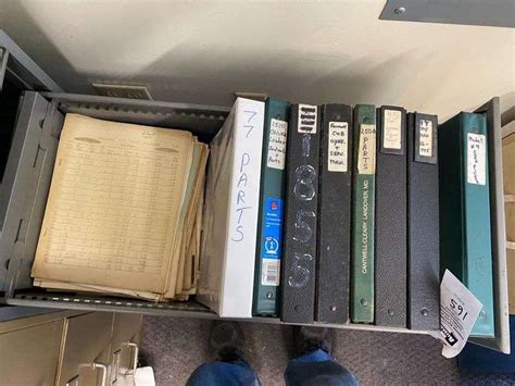 Assorted Binders Aumann Auctions Inc