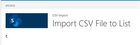 How Do I Get The Csv Import Working For Sharepoint Lists Microsoft Community