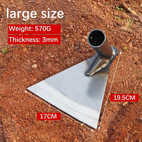 Heavy Duty Steel Farm Gardening Weeding Hoe Headgarden Hoe Heavy Duty Hoe Head Farm Hoesfor