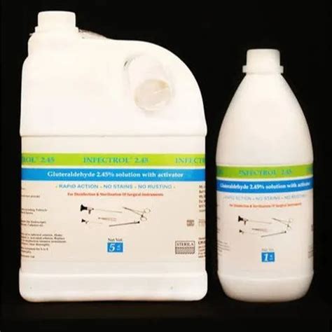 Infectrol 245 Gluteraldehyde Solution With Activator C5h8o2 111 30