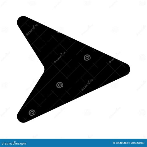 Arrows Arrow Direction Signs Set Up Pointer Buttons Stock Vector