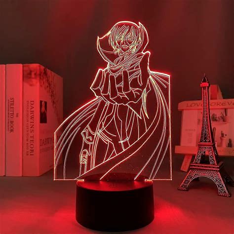 Led Light Anime Code Geass Lelouch Lamperouge For Bedroom Decor Light