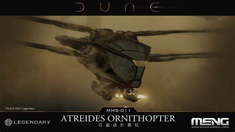 Meng Model Dune Atreides Ornithopter Modelgeek